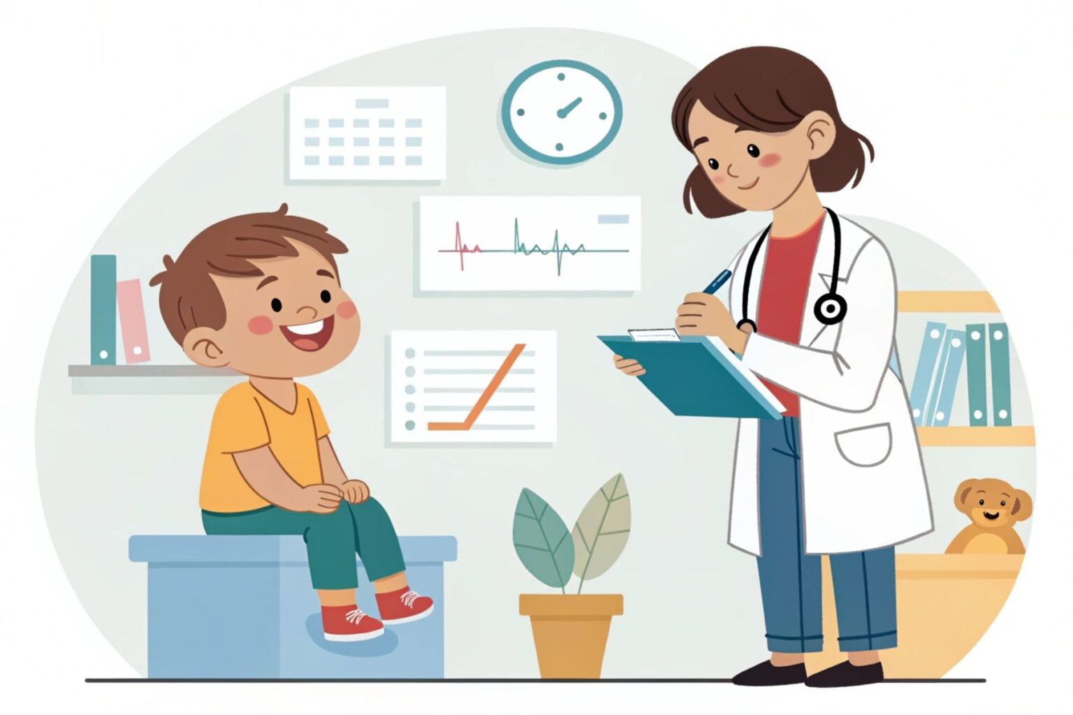 La importancia de los chequeos pediátricos regulares