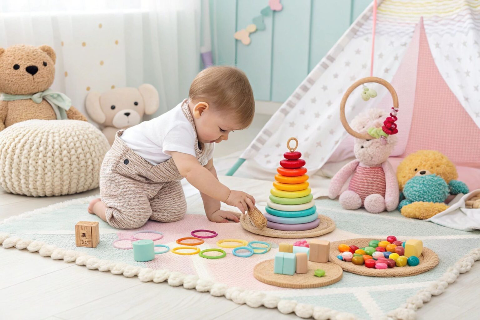 Las mejores actividades para estimular los sentidos en bebés